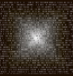 Binary code internet security concept Royalty Free Vector