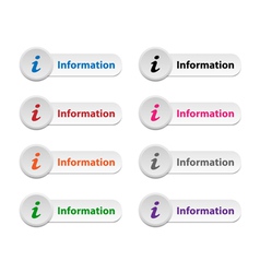 Blank web buttons Royalty Free Vector Image - VectorStock