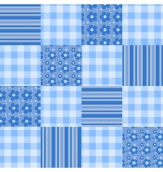 Seamless Patchwork Pattern Orange Royalty Free Vector Image