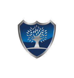 Golden shield and laurel wreath retro design 02 Vector Image