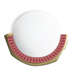 Blank stamp round grunge sign label Royalty Free Vector