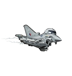 Modern russian jet fighter aircraft Royalty Free Vector