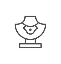 Gold jewelry frame and pearls Royalty Free Vector Image