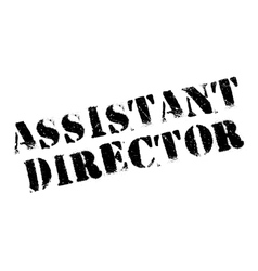 Assistant Director rubber stamp Royalty Free Vector Image