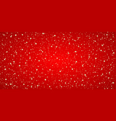 Snow red background christmas snowy winter design Vector Image