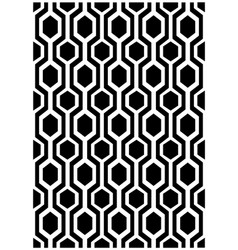 Geometric interlaced pattern Royalty Free Vector Image
