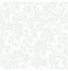 Seamless abstract hand drawn pattern spiral Vector Image