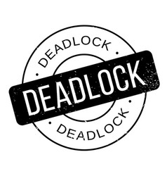 Deadlock rubber stamp Royalty Free Vector Image