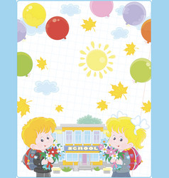 School vacation Royalty Free Vector Image - VectorStock