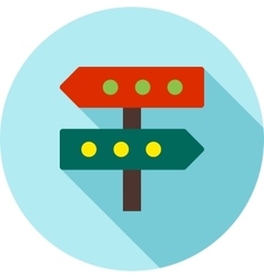 Lost directions Royalty Free Vector Image - VectorStock