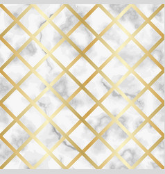 Marble luxury geometric seamless pattern Vector Image