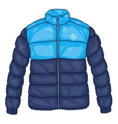 Sketch down jacket Royalty Free Vector Image - VectorStock