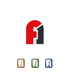 Abstract business logo Royalty Free Vector Image