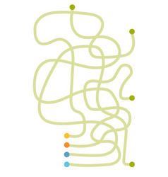 Maze game education game game template Royalty Free Vector