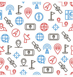 Question marks signs seamless pattern background Vector Image