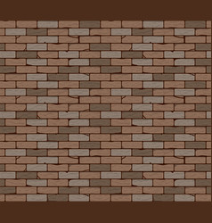 Seamless brick wall Royalty Free Vector Image - VectorStock