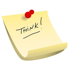 Sticky note Royalty Free Vector Image - VectorStock