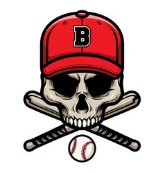 Yankee skull Royalty Free Vector Image - VectorStock