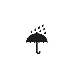 Keep dry symbol on white background Royalty Free Vector