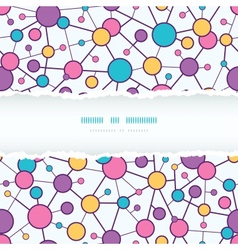 Molecule pattern molecular structure seamless Vector Image