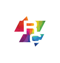 Letter r logo design r letter logo design Vector Image