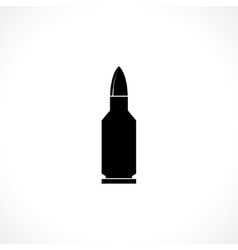 Set bullet caliber of weapon Royalty Free Vector Image