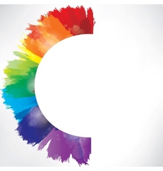 Splash on abstract background Royalty Free Vector Image