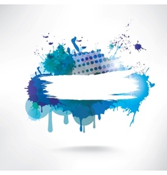 Splash on abstract background Royalty Free Vector Image