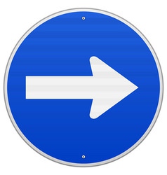 Pointing right emoticon Royalty Free Vector Image