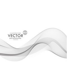 Stylish gray wavy shape background Royalty Free Vector Image