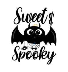 Spooky halloween party poster Royalty Free Vector Image