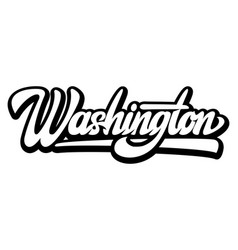 Calligraphic inscription american state texas Vector Image