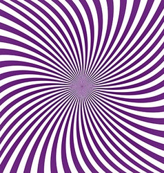 Purple twirling ray background Royalty Free Vector Image
