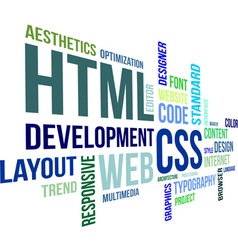 January concept word art Royalty Free Vector Image