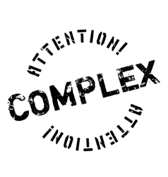 Complex rubber stamp Royalty Free Vector Image