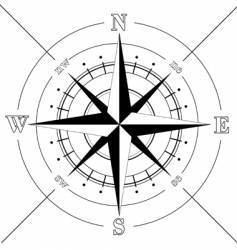 Compass rose Royalty Free Vector Image - VectorStock
