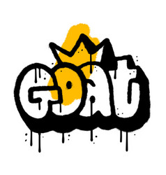 Sprayed word love in urban graffiti style Vector Image