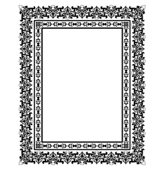 Stylish black frame Royalty Free Vector Image - VectorStock