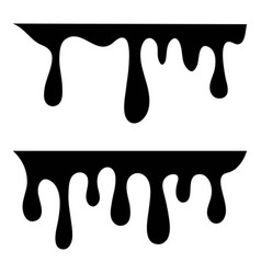 Ink drop icon design Royalty Free Vector Image