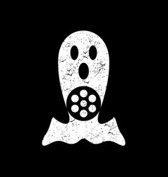 Ghost movie logo Royalty Free Vector Image - VectorStock