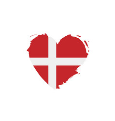 Danmark flag Royalty Free Vector Image - VectorStock