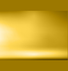 Luxury gold studio room background with spotlights