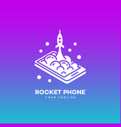 Mobile service logo Royalty Free Vector Image - VectorStock