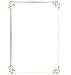 Vertical frame Royalty Free Vector Image - VectorStock