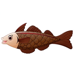 Cod fish cartoon Royalty Free Vector Image - VectorStock