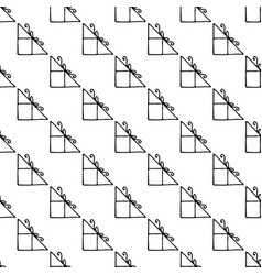 Seamless pattern with gift boxes wallpaper Vector Image