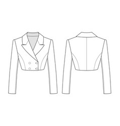 Outer jacket Royalty Free Vector Image - VectorStock