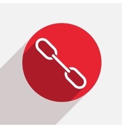 Metal chain Royalty Free Vector Image - VectorStock