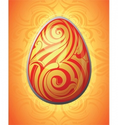 Tribal Easter egg Royalty Free Vector Image - VectorStock
