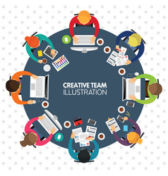 Creative team Royalty Free Vector Image - VectorStock